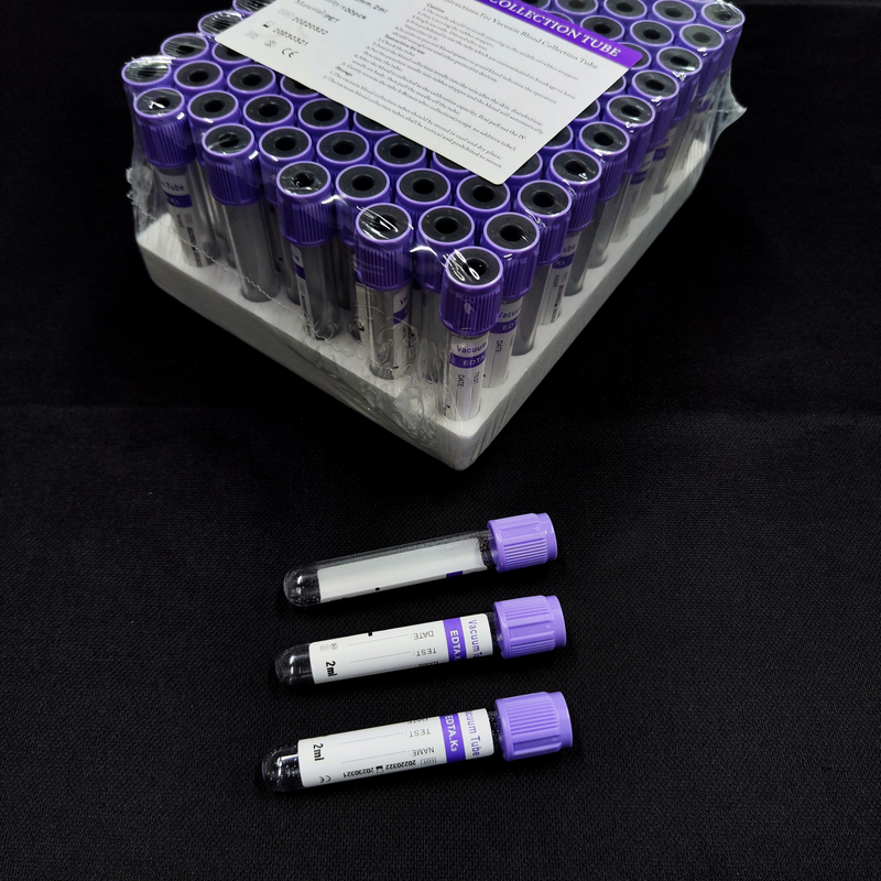 Purple EDTA.K3 Blood Vacuum Tube - Buy Blood Vacuum Tube, EDTA.K3 ...