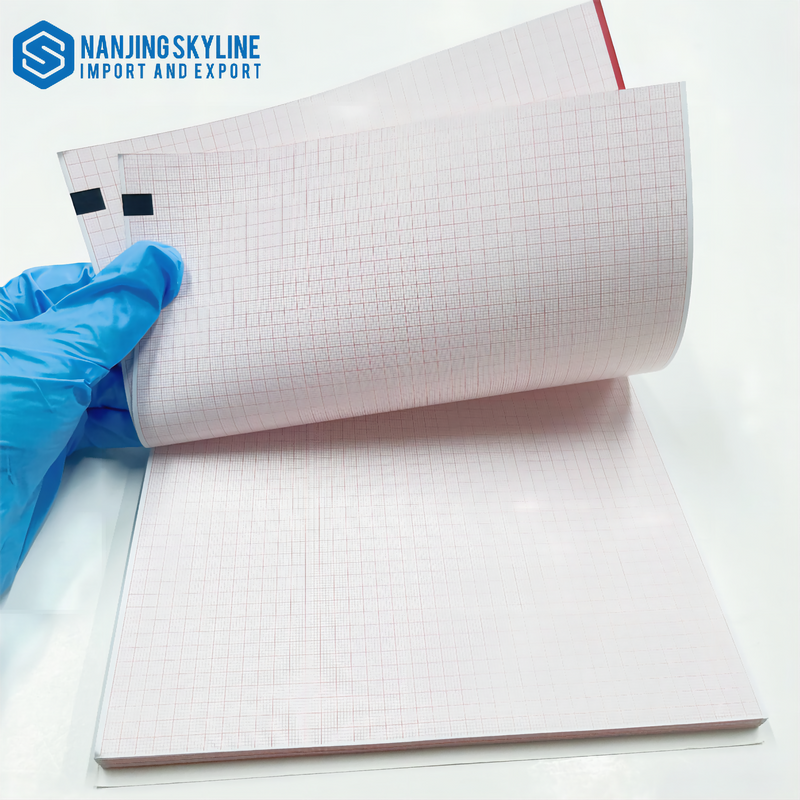 Hospital medical Twelve Channel ECG Paper 210*295mm for NIHON KODEN ...