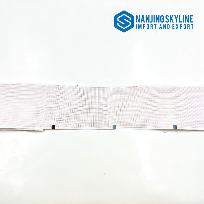 Hospital medical Six Channel ECG Paper 110*140mm for NIHON KODEN ECG ...