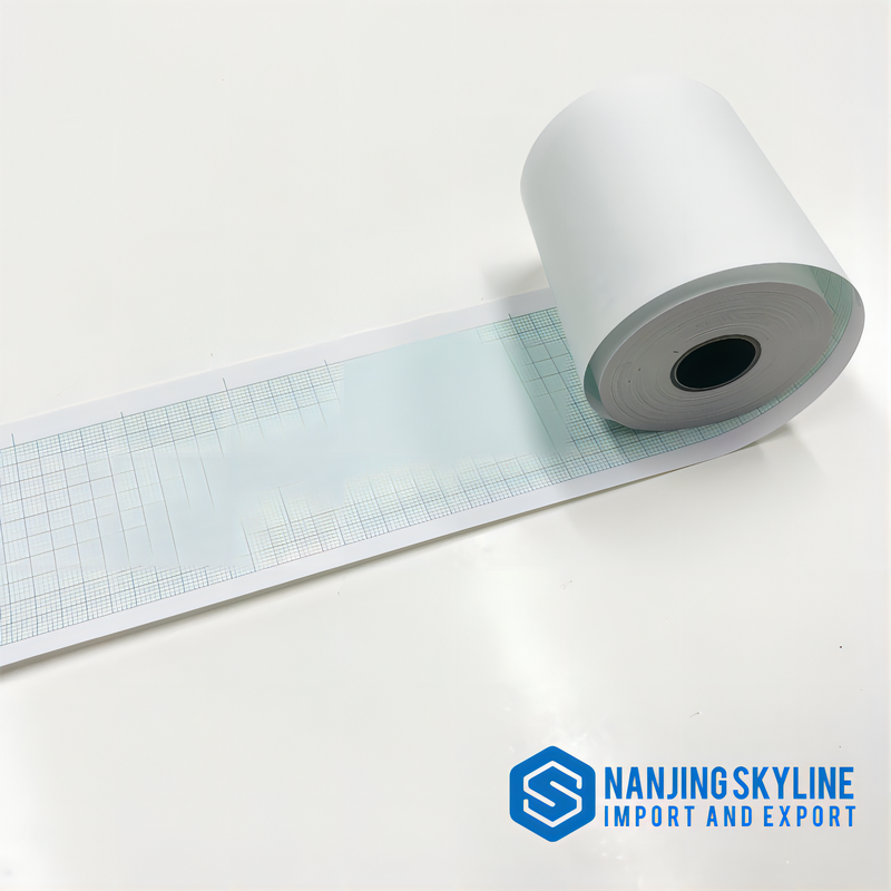 Hospital medical Three Channel ECG Paper 63*30m,for Nihon Kohden 8011K ...