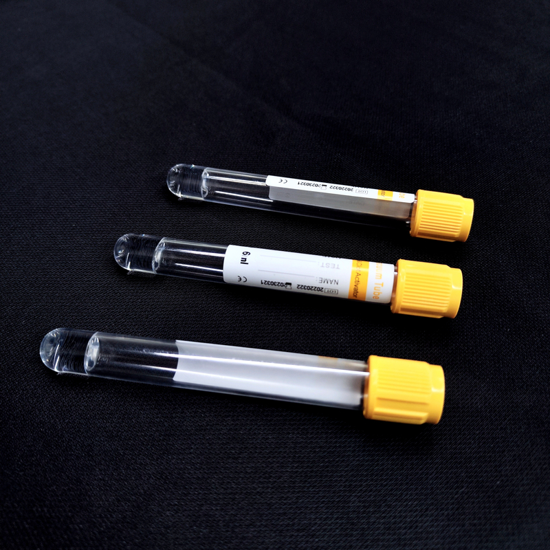 Yellow Gel Clot Activator Blood Vacuum Tube - Buy Blood Vacuum Tube ...
