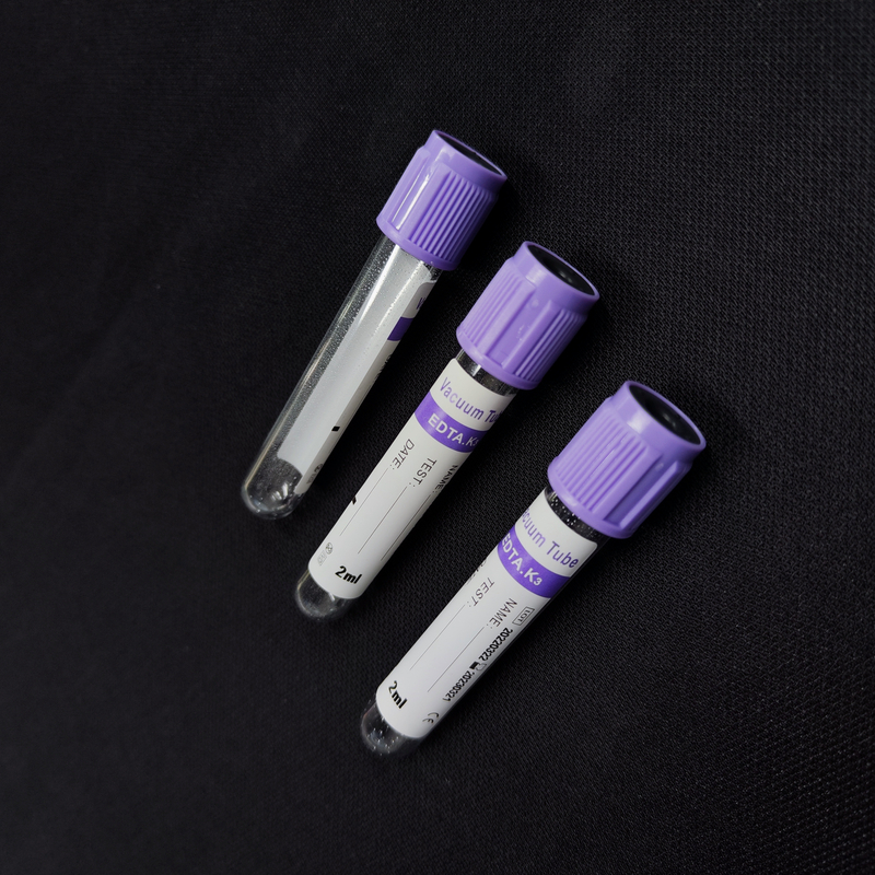 Purple EDTA.K3 Blood Vacuum Tube - Buy Blood Vacuum Tube, EDTA.K3 ...